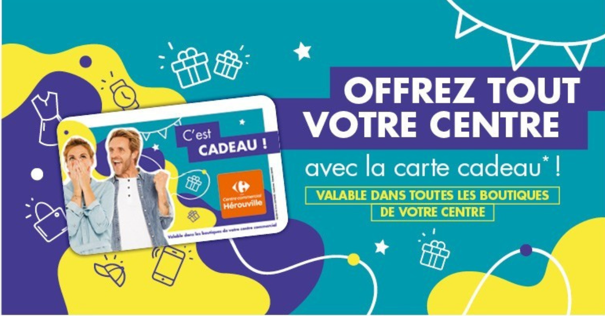 Commandez vous aussi votre carte cadeau ! - Centre Commercial Carrefour ...