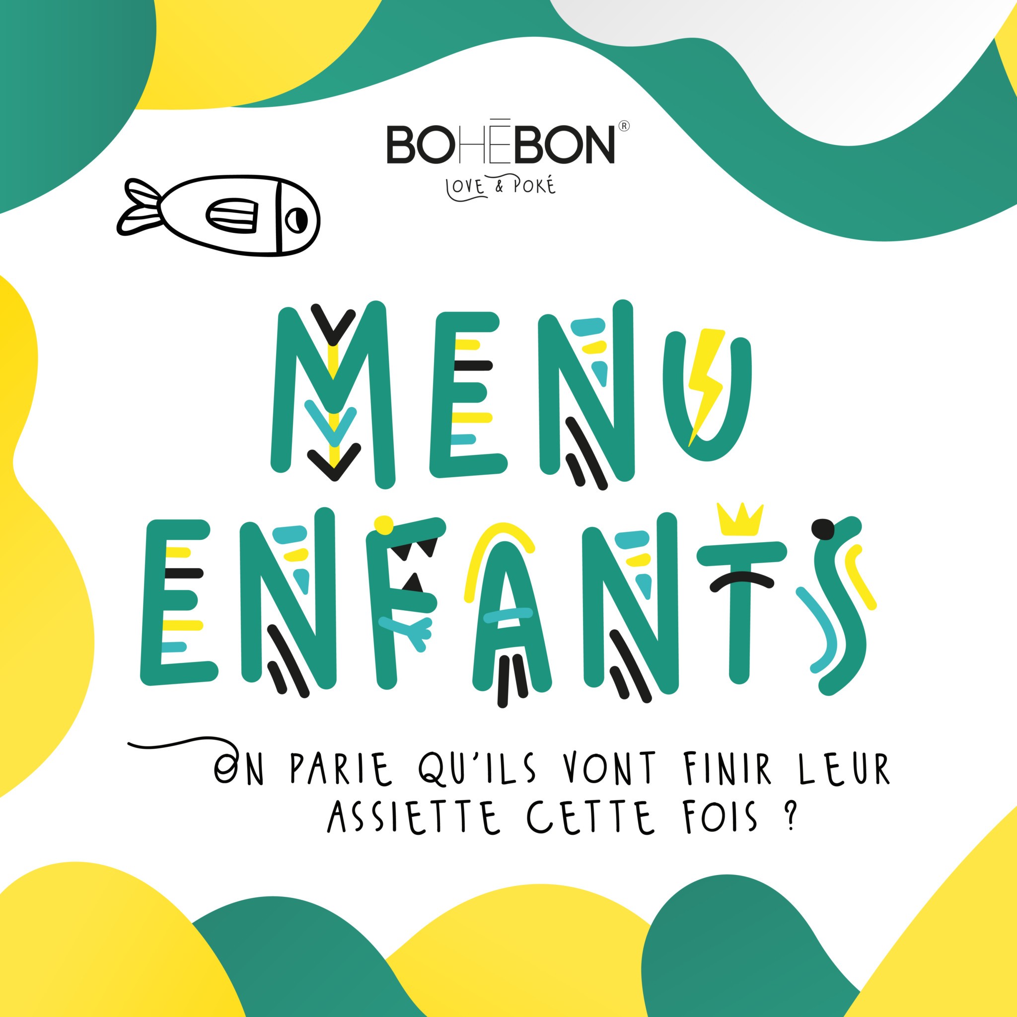 Lancement du menu enfant chez Bohébon - Centre commercial Carrefour Lescar