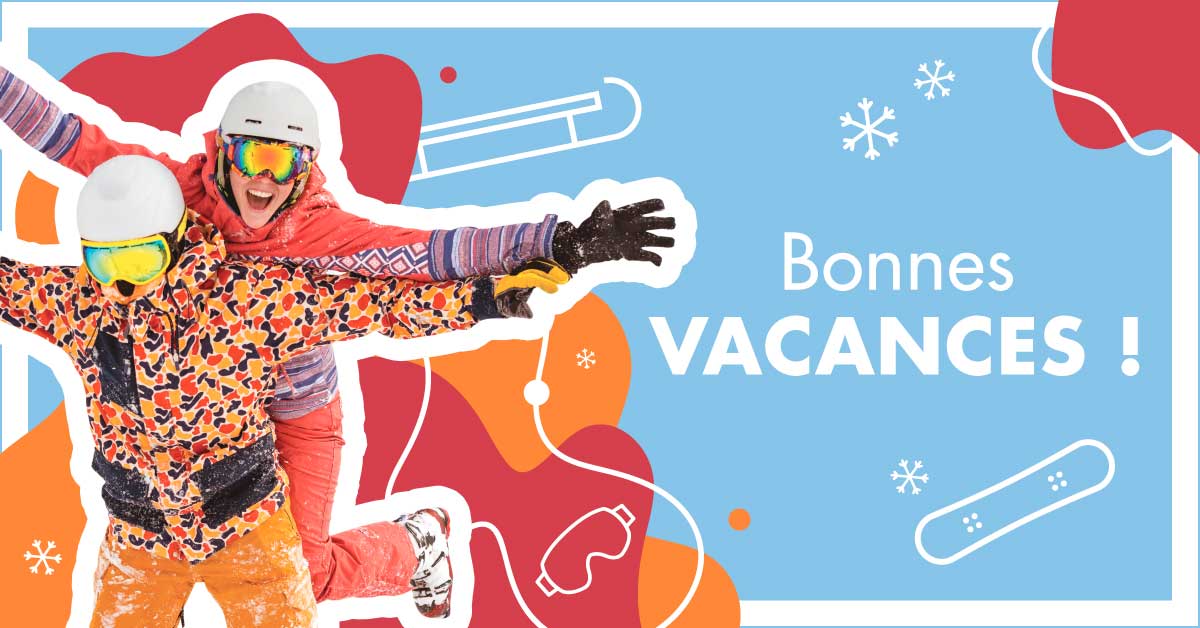 Bonnes vacances d'hiver - Centre Commercial Carrefour Nevers Marzy