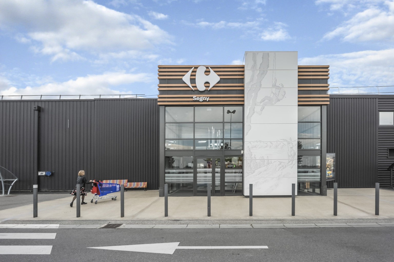 Centre Commercial Carrefour Ségny