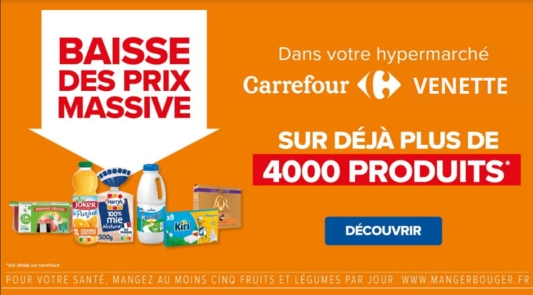 Carrefour baisse ses prix, pour vous ! - Centre Commercial Carrefour ...