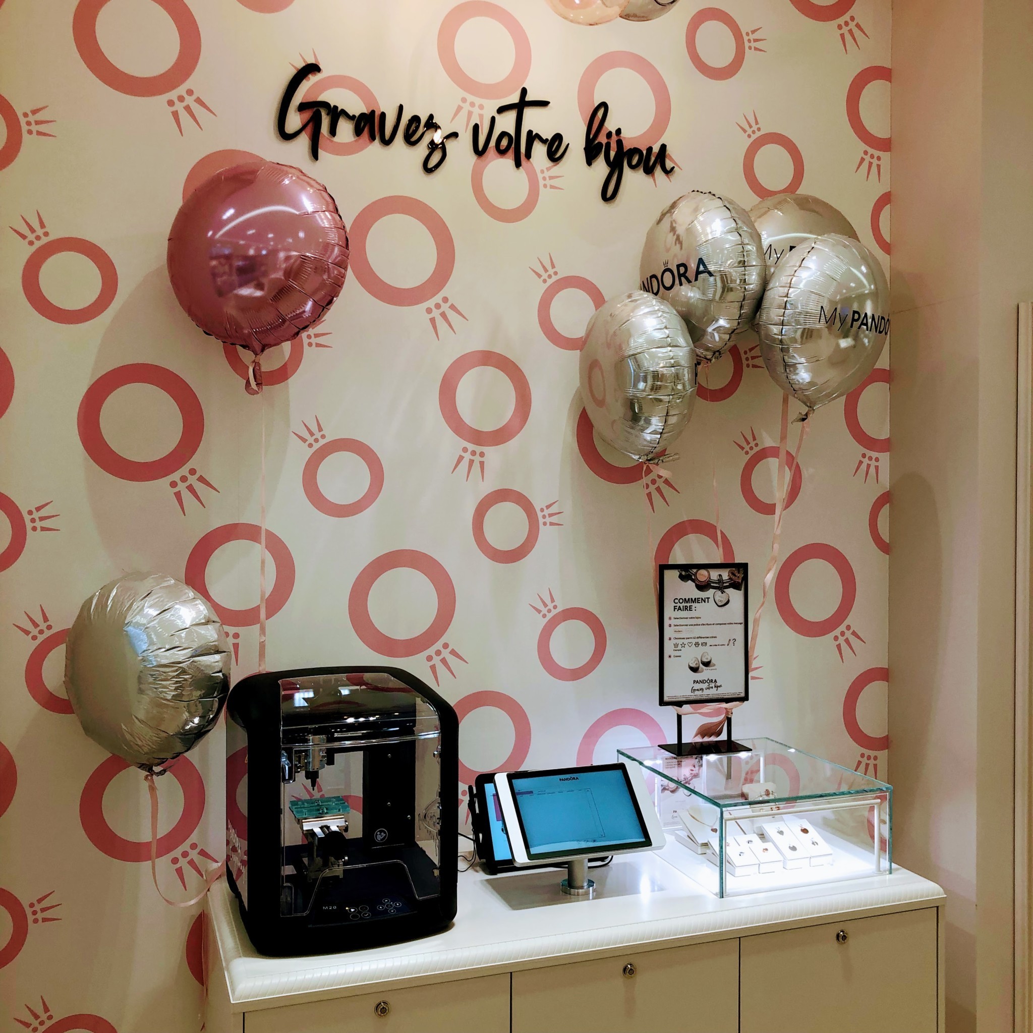 Faites graver vos bijoux chez Pandora ! - Centre commercial Cité Europe